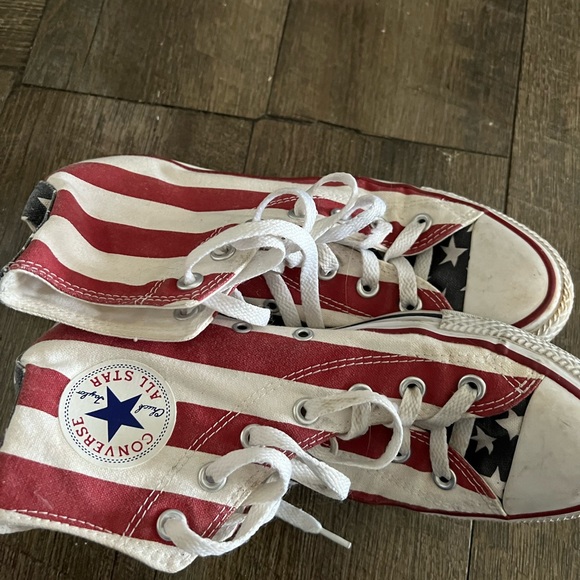 Shoes | American Flag Converse | Poshmark